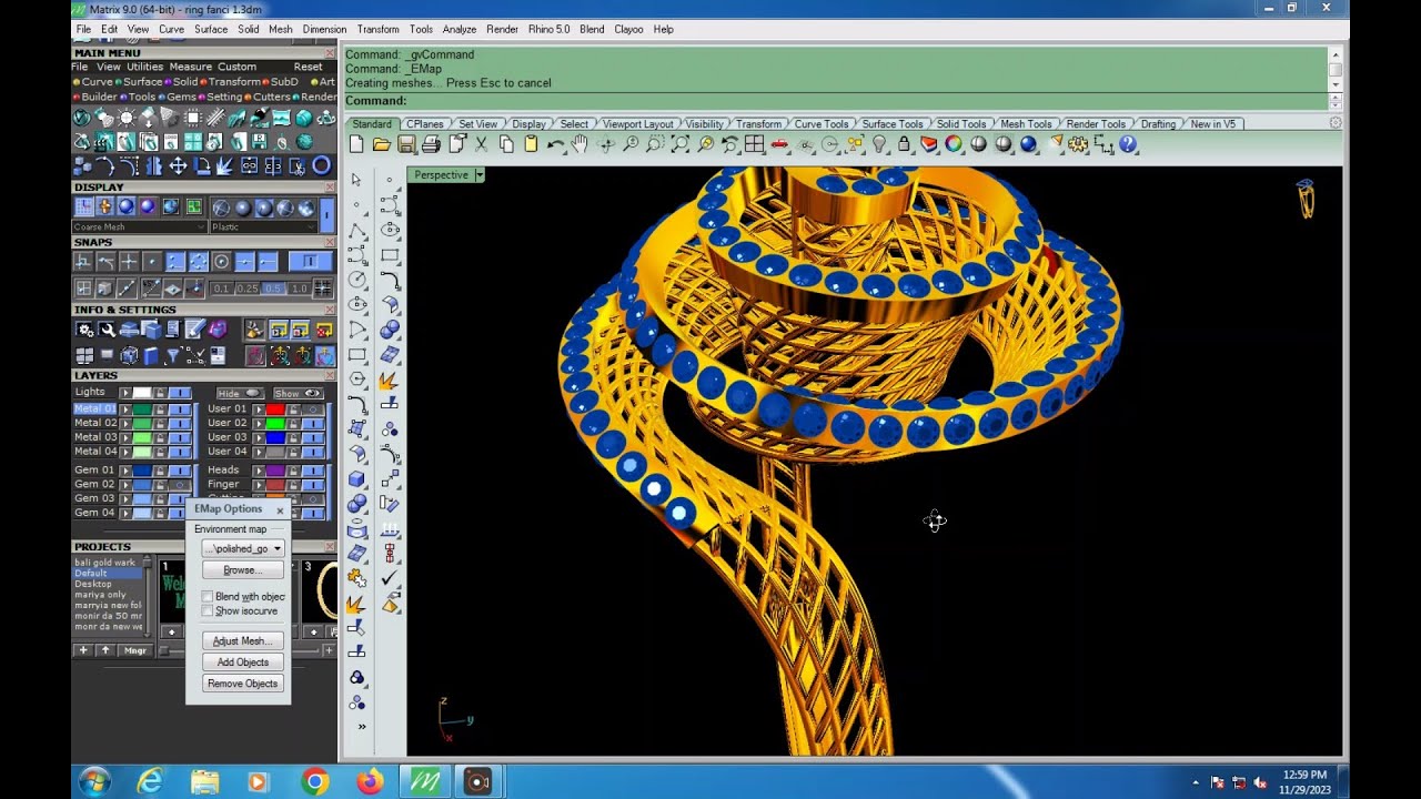 turki jali diamonds ring - YouTube