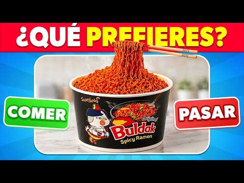 ¿COMES o PASAS? 😋❌😝 ¡Edición para los Más Selectivos! 🍜🌶️