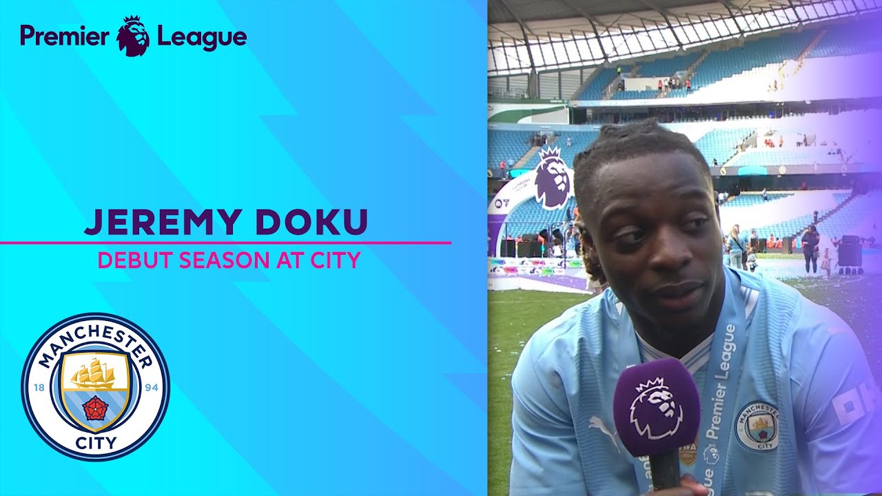 Jeremy Doku is FEELING the WINNING culture at Manchester City | Astro ...