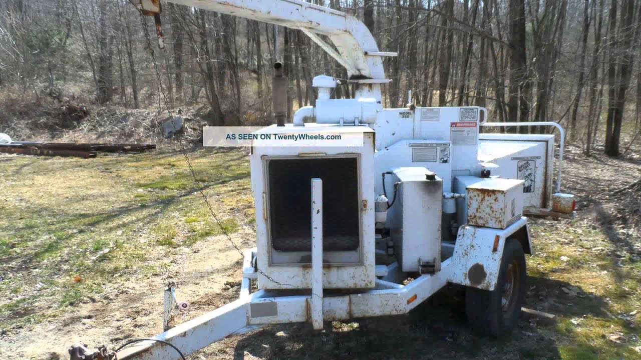 altec whisper wood chipper - YouTube