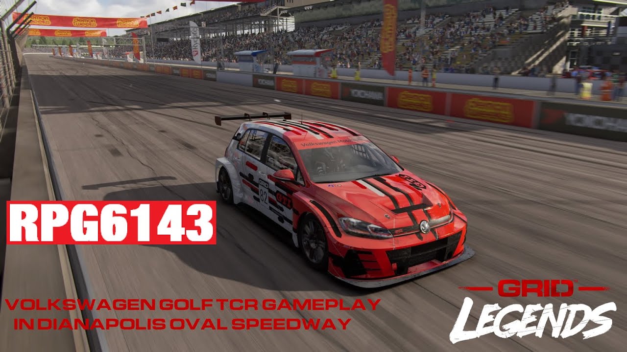GRID Legends Volkswagen Golf GTi TCR Gameplay | Indianapolis Oval [PS4 ...