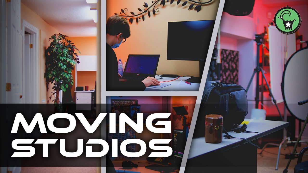 OUR NEW GAME STUDIO - Moving Vlog! - YouTube