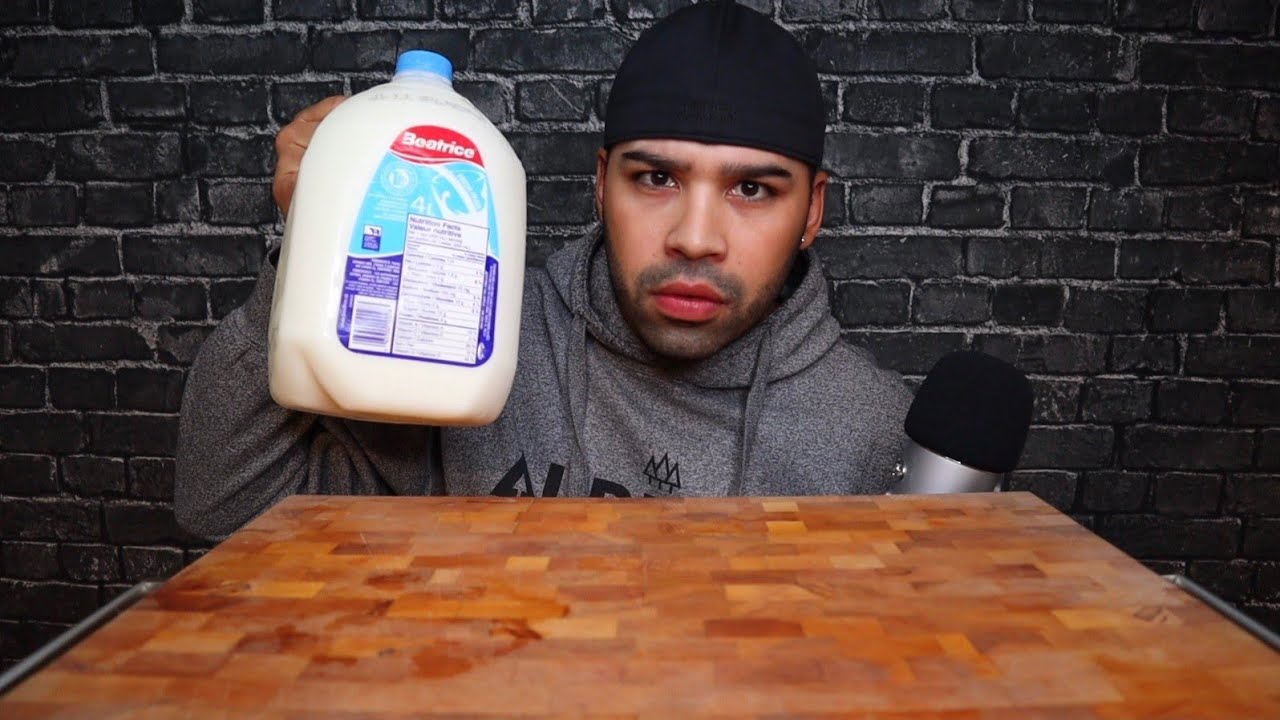 (ASMR) 4L MILK VS THE ASMR BRO - YouTube