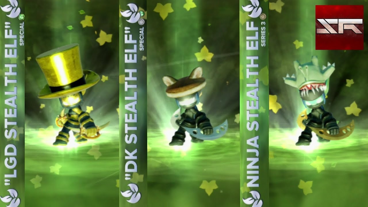 Comparison - Vergleich - Legendary Stealth Elf - Dark Stealth Elf ...