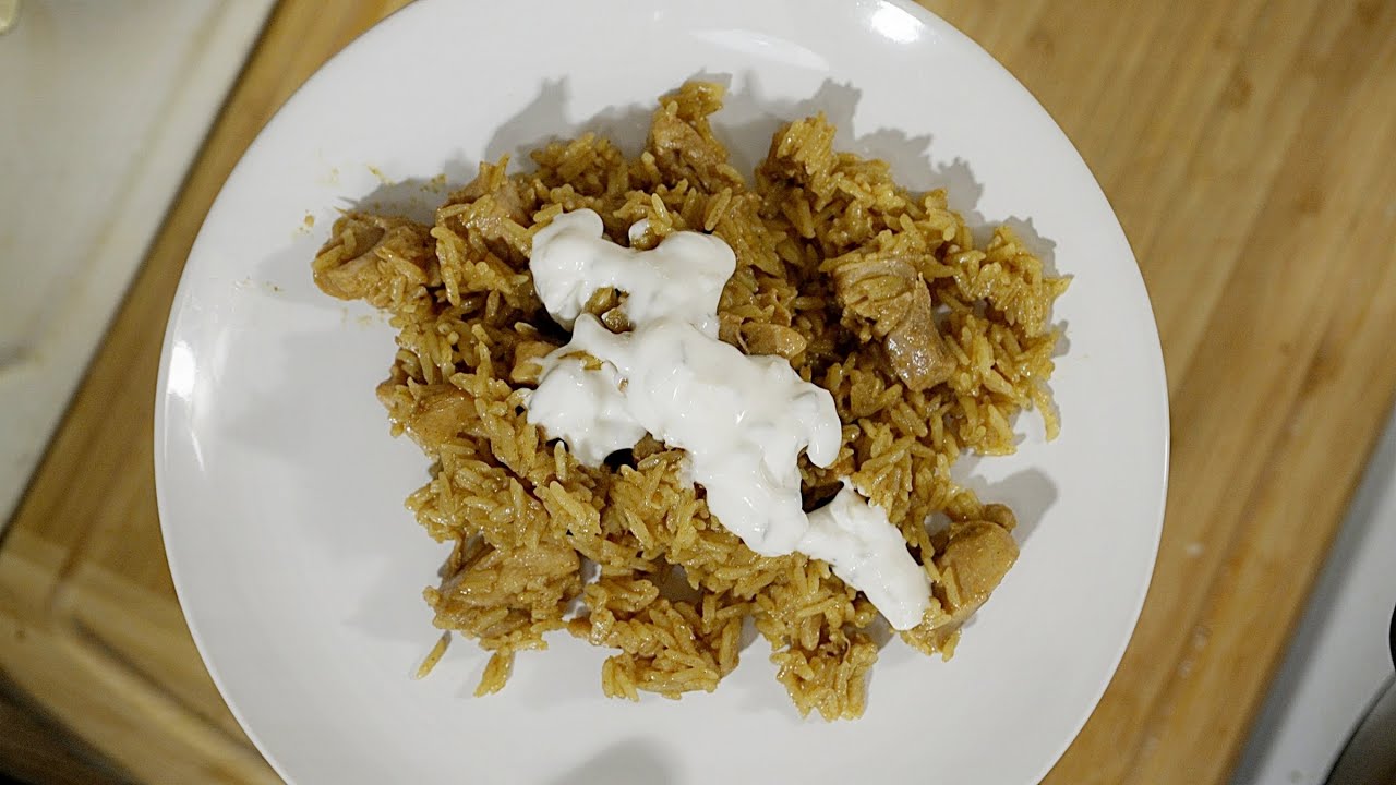 Best Instant Pot Chicken Shawarma Rice Recipe. - YouTube