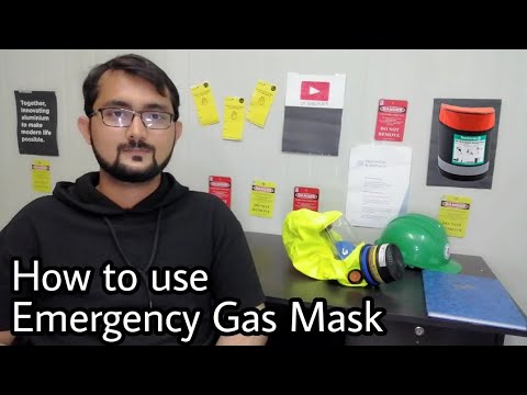 How to use Gas Emergency Escape Hood | Amonia | Urea | H2S - YouTube