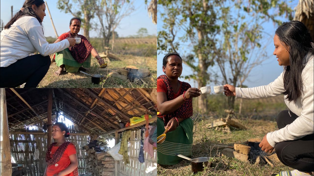 Spending a Day in RURAL village life| Village lifestyle in India| Poor ...