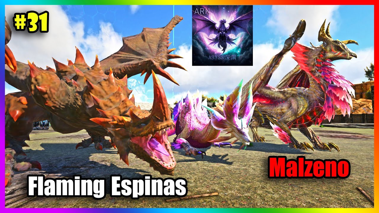 ARK: Abyss Promax #31 - Sức Mạnh Của Bộ 3 Rồng Lỏ Flaming Espinas ...