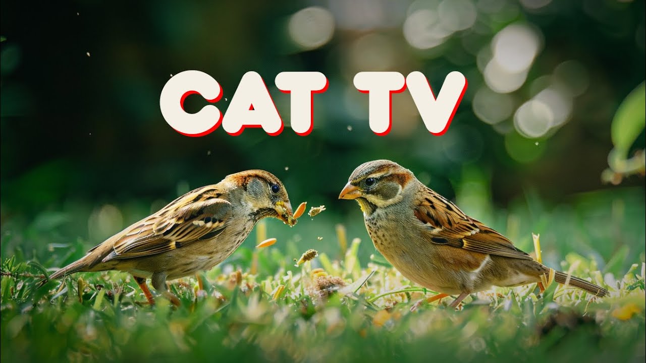 Best Cat TV for Cats to Watch 😺 Unlimited Birds & Squirrels in Nature 🐿 ...