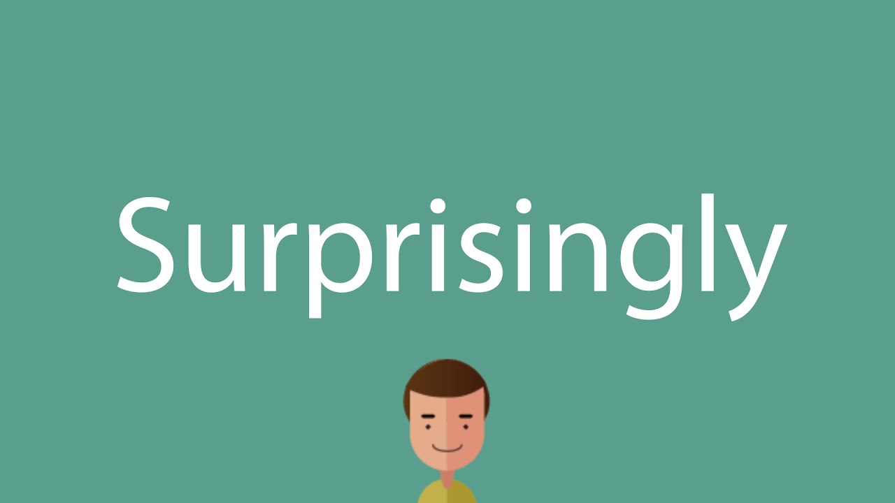 Surprisingly pronunciation - YouTube