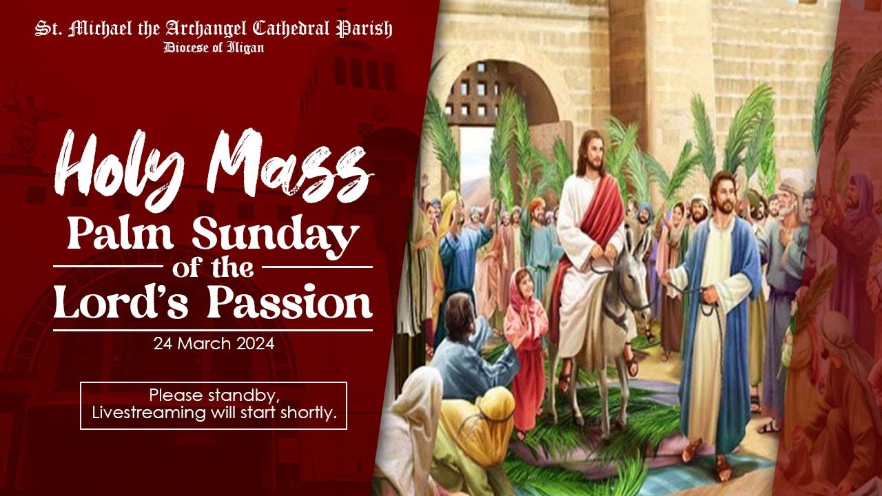 🔴LIVE | Holy Mass | Palm Sunday of the Lord’s Passion - YouTube