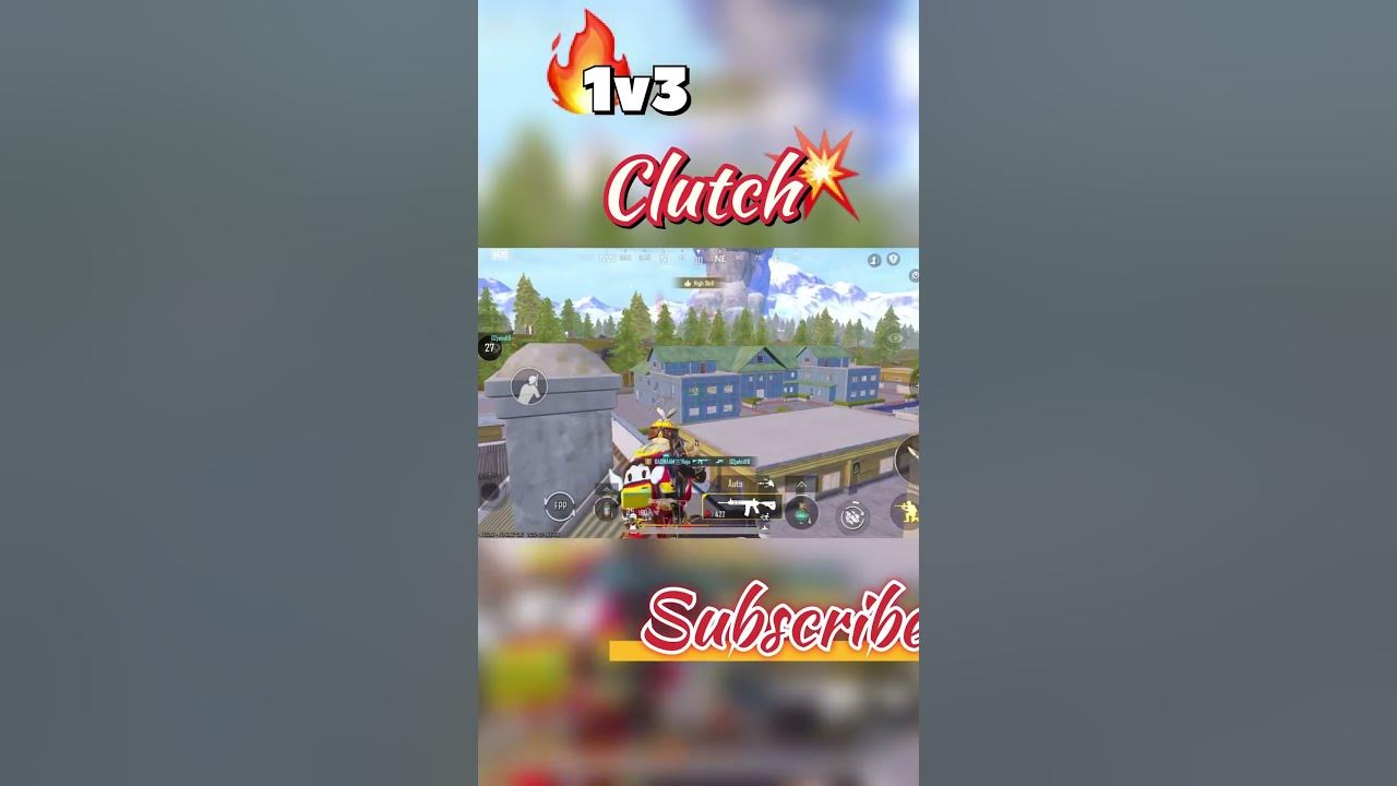 Bgmi rank, this 1v3 clutch🤧#pubg #pubgmobile #bgmi #bgmishort #pubgshorts #1v3clutch # ...