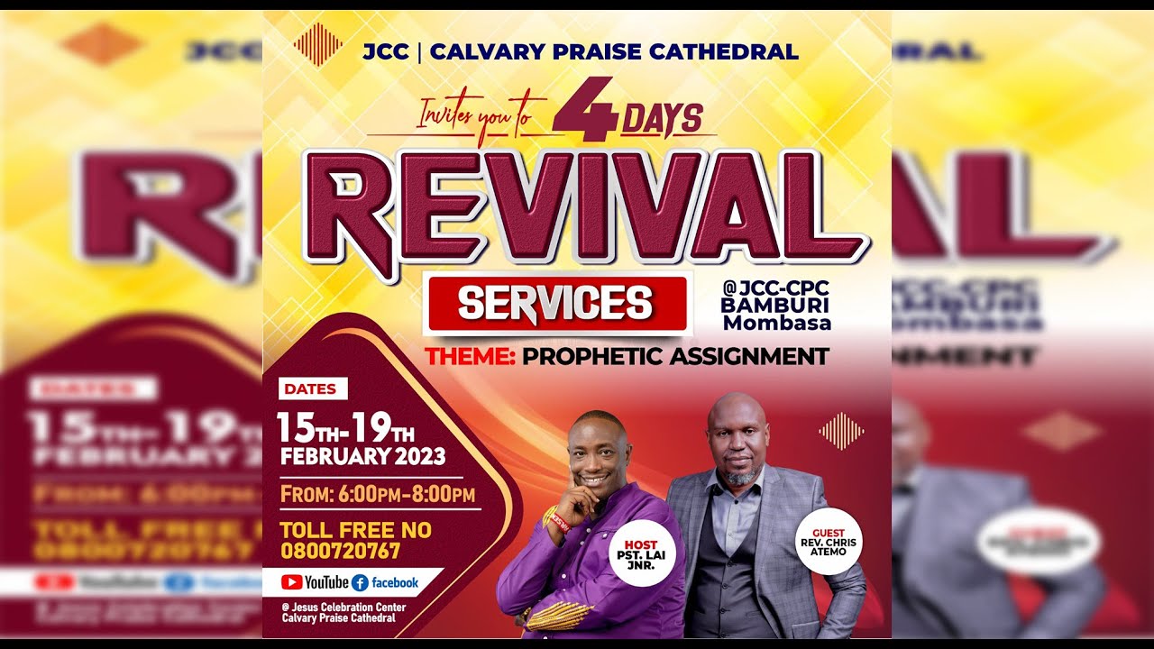 WELCOME TO OUR REVIVAL SERVICE || BISHOP CHRIS ATEMO|| DAY 3 || 17.11. ...