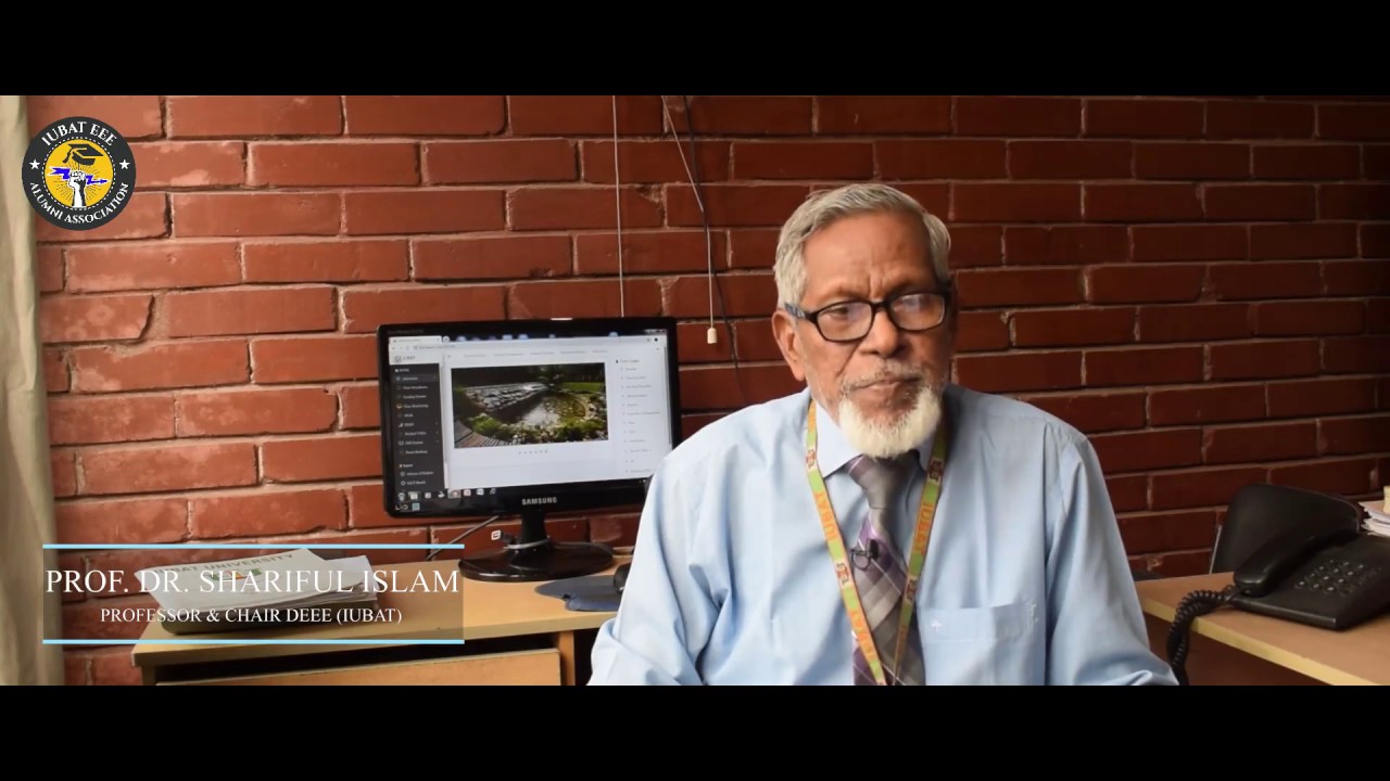 Dr. Md. Shariful Islam || Professor and Chair || Department of EEE ...