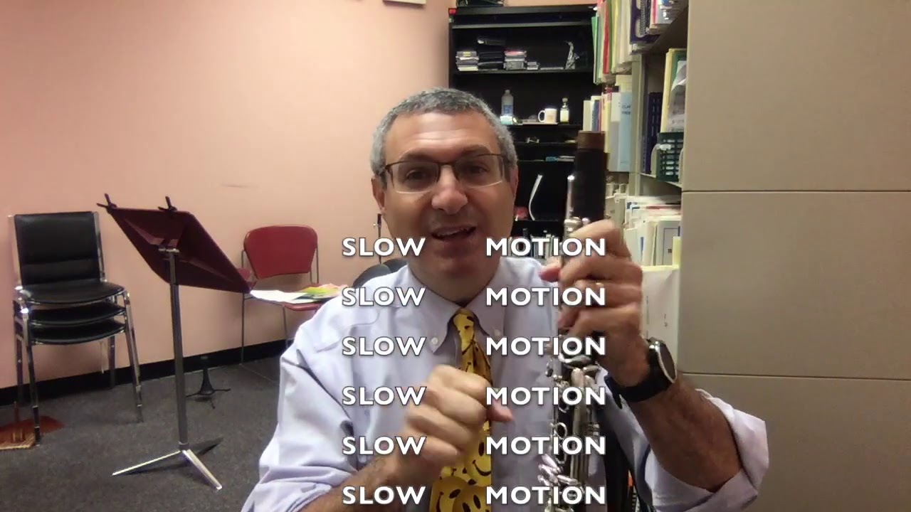 Clarinet Assembly Dr. John Cipolla - YouTube