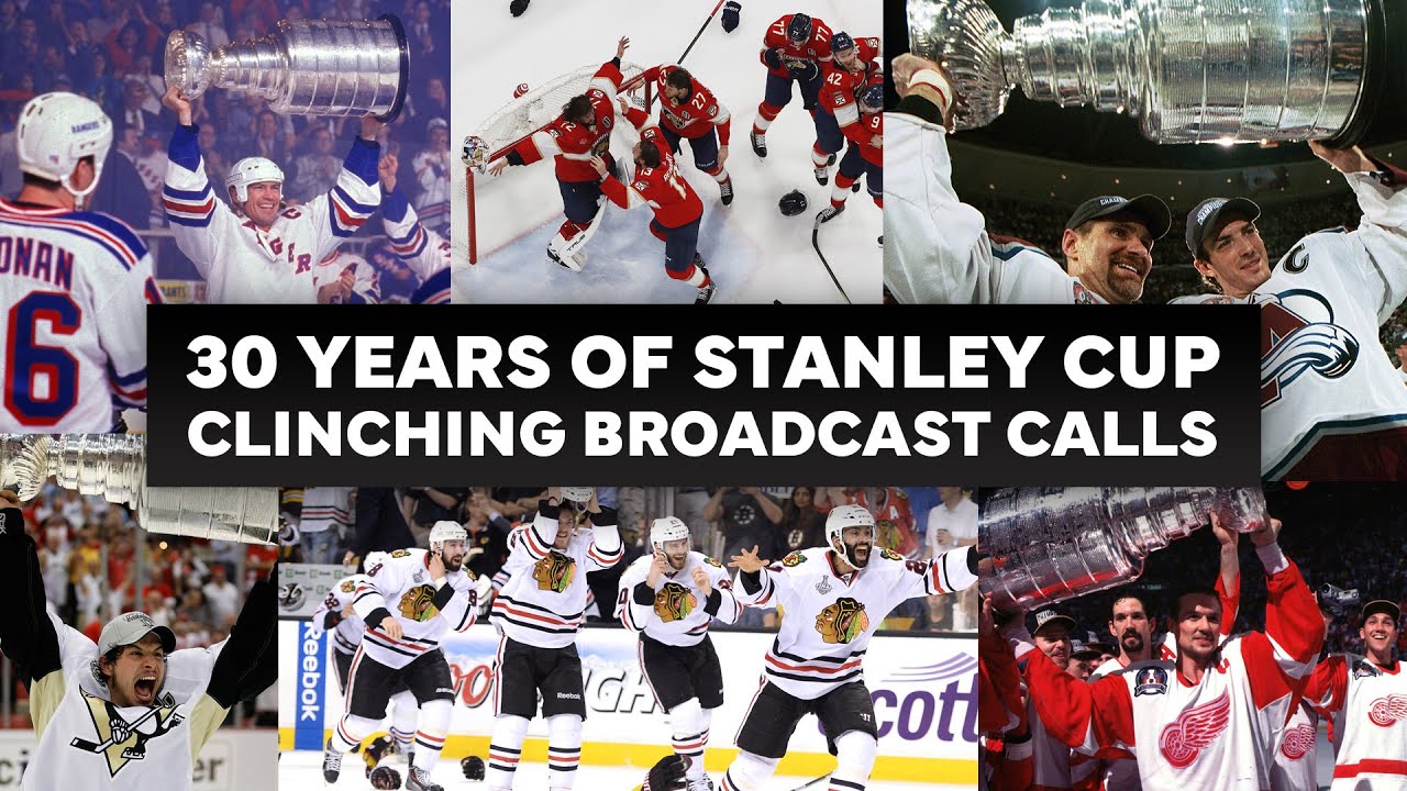 Stanley Cup Final celebrations of the last 30 years - YouTube