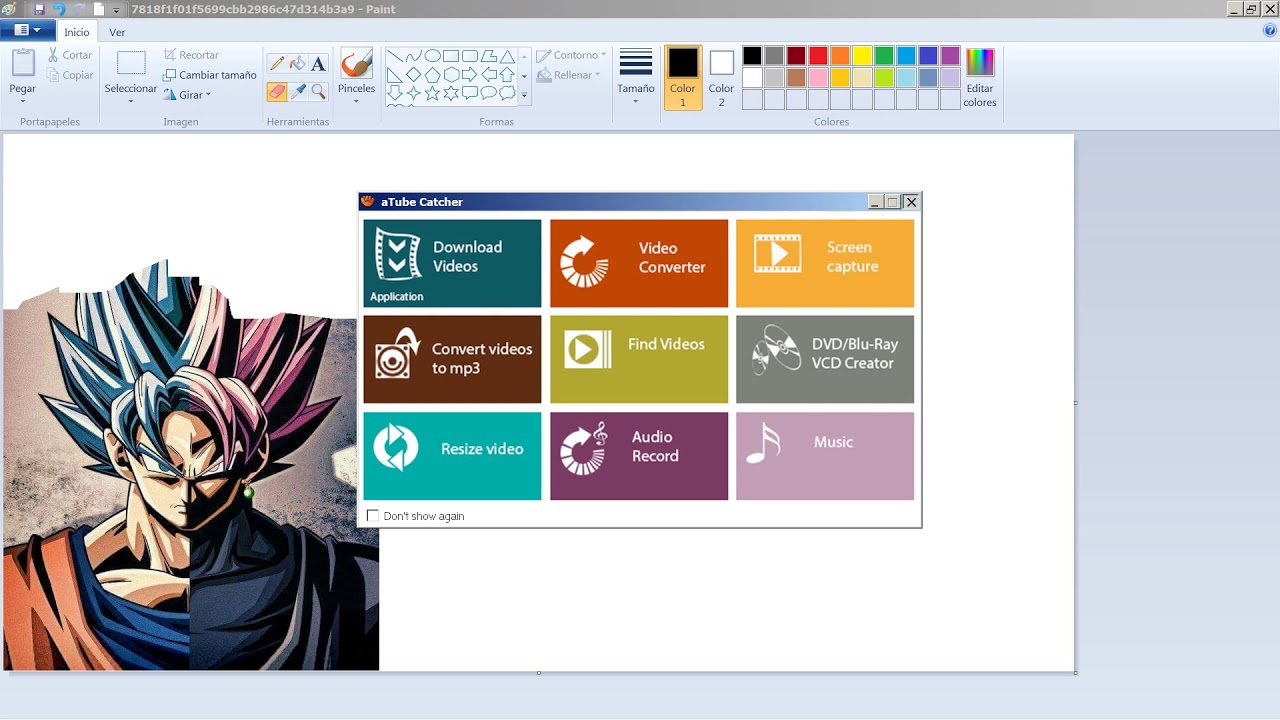 Dibujando una ciudad en Paint - YouTube