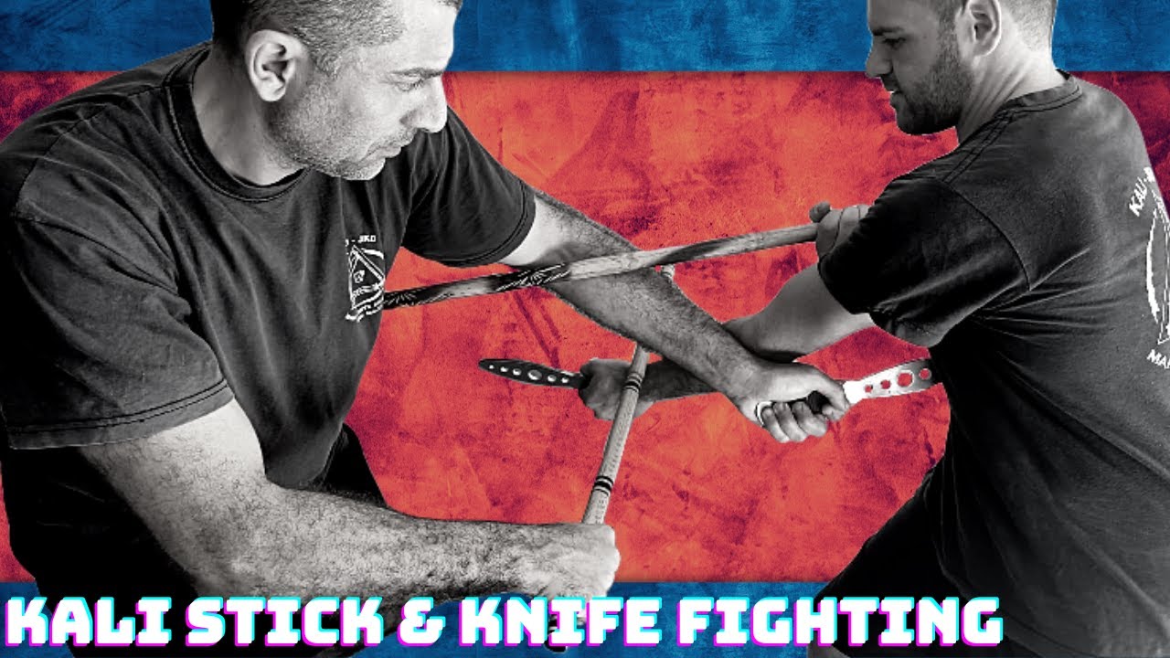 Kali Stick And Knife Fighting Drills and Techniques - YouTube