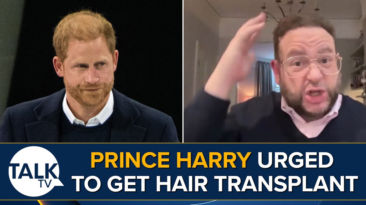 Prince Harry "Embrace Your Baldness Or Go For A Transplant, A Plea from ...