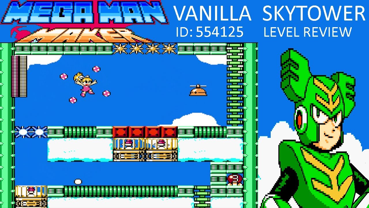 Mega Man Maker - Vanilla Skytower Review (554125) - YouTube