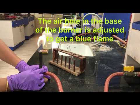 Simple Lab Processes - How to use a Bunsen Burner in a Chemistry Lab ...