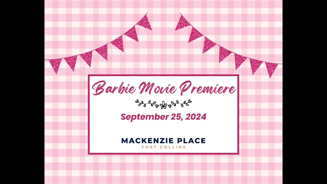 Mackenzie Place Barbie Premiere - YouTube