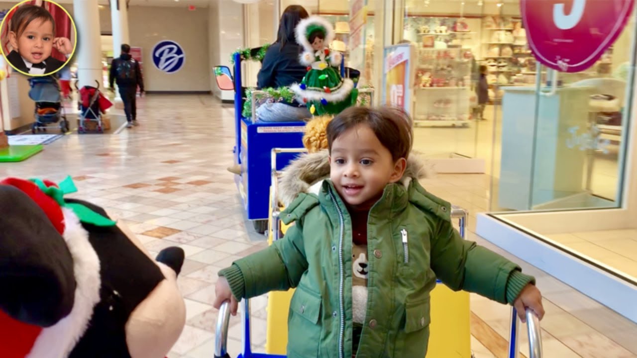Ryan’s Train Ride and Carousel Ride | Indoor Playground for Toddlers ...