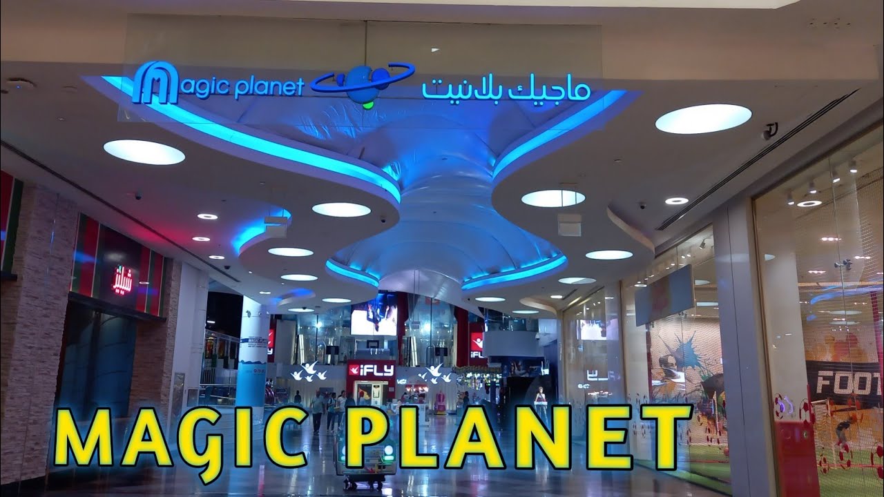 MAGIC PLANET | City Centre Mirdif Mall | playing area for kids - YouTube