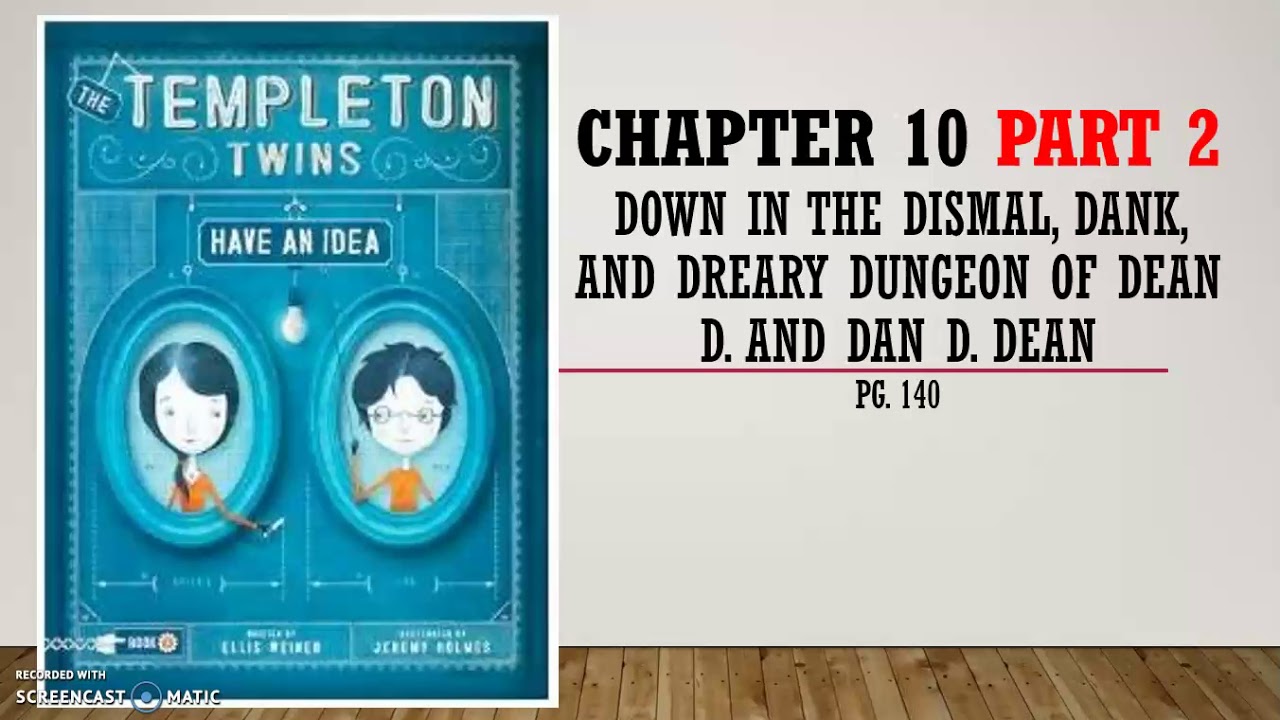 Chapter 10 part 2 THE TEMPLETON TWINS HAVE AN IDEA By Ellis Weiner ...
