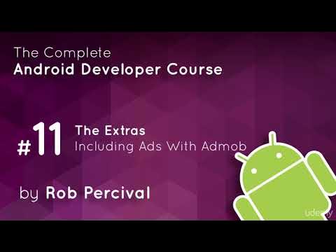 The Complete Android Developer Course Including Ads With Admob - YouTube