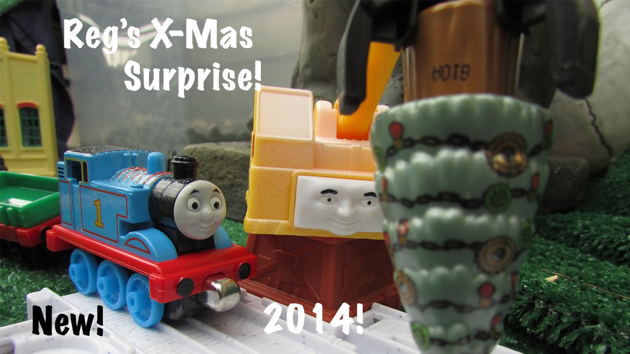 Unboxing New Thomas & Friends Take-n-Play Reg's Christmas Surprise ...