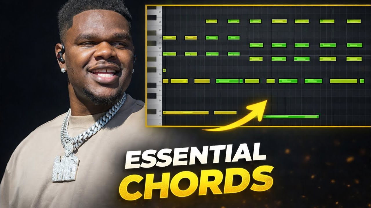 How to make Ambient Chords for modern RNB Beats (Fridayy, Chris Brown ...