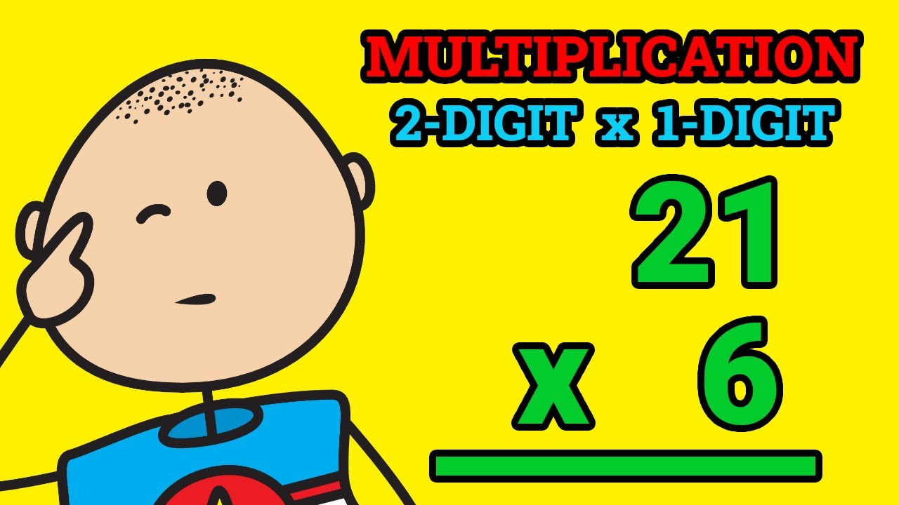 MULTIPLICATION : 2-Digits by 1-Digit Numbers [ Quiz #1 ] - YouTube
