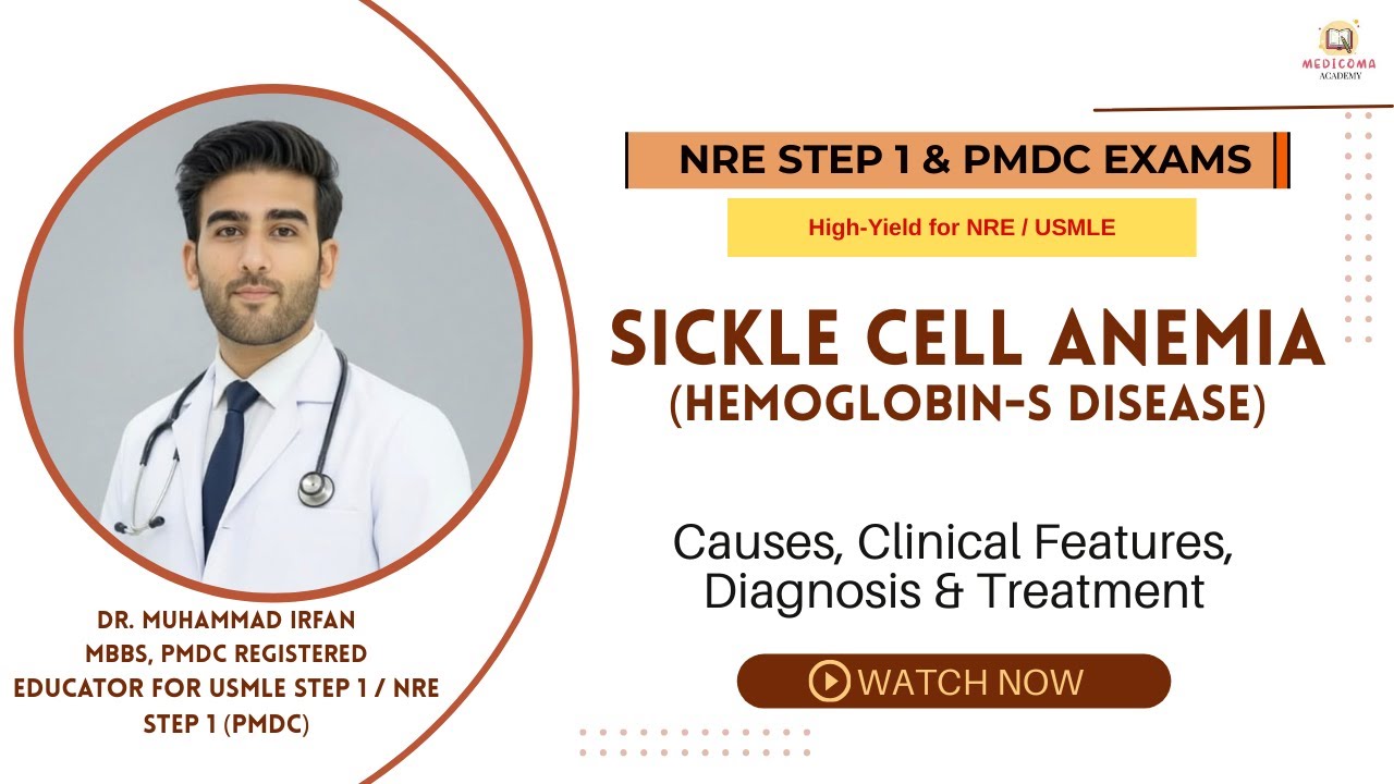 Sickle Cell Anemia Explained | Pathophysiology, Genetics & USMLE/NRE ...