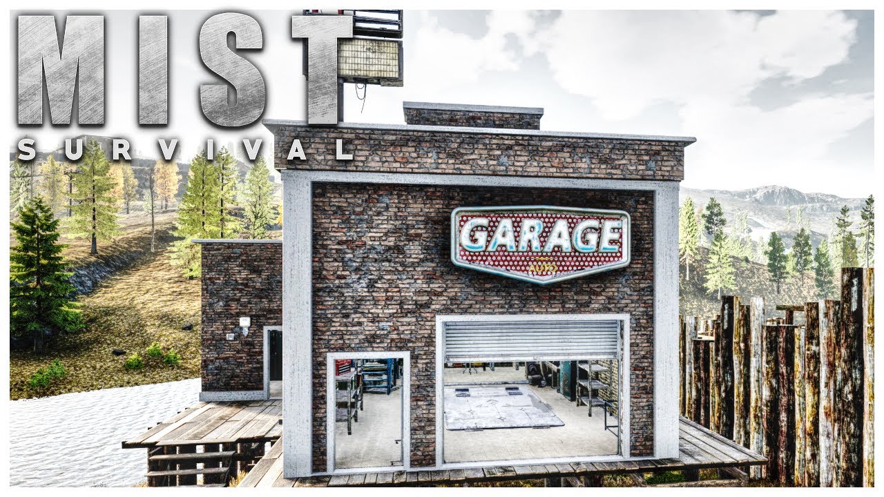Concrete Please! Trying To Build The Garage | Mist Survival Ep. 14 ...
