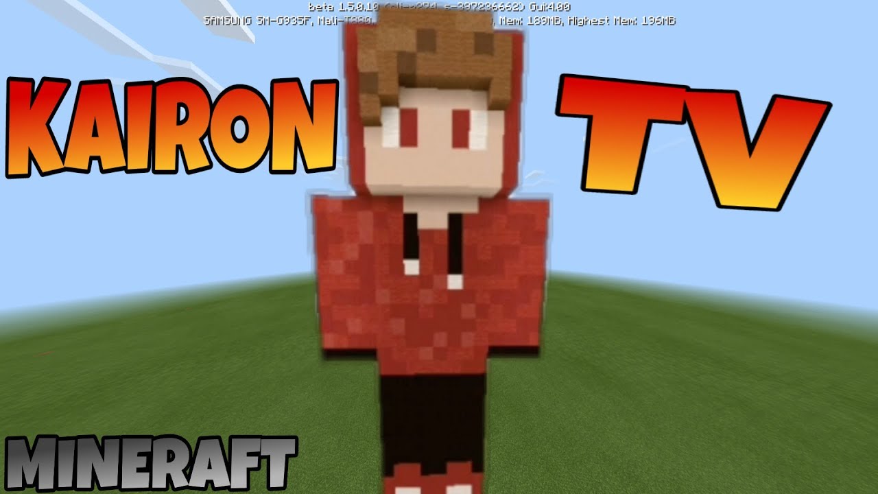 #8 Build Skin KAIRON TV | MINECRAFT XÂY SKIN - YouTube