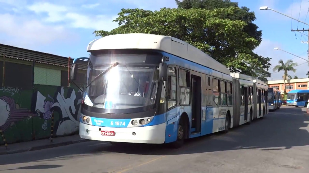 Frota Viação Cidade Dutra - 6 1674 CAIO Topbus PB B9Salf - YouTube