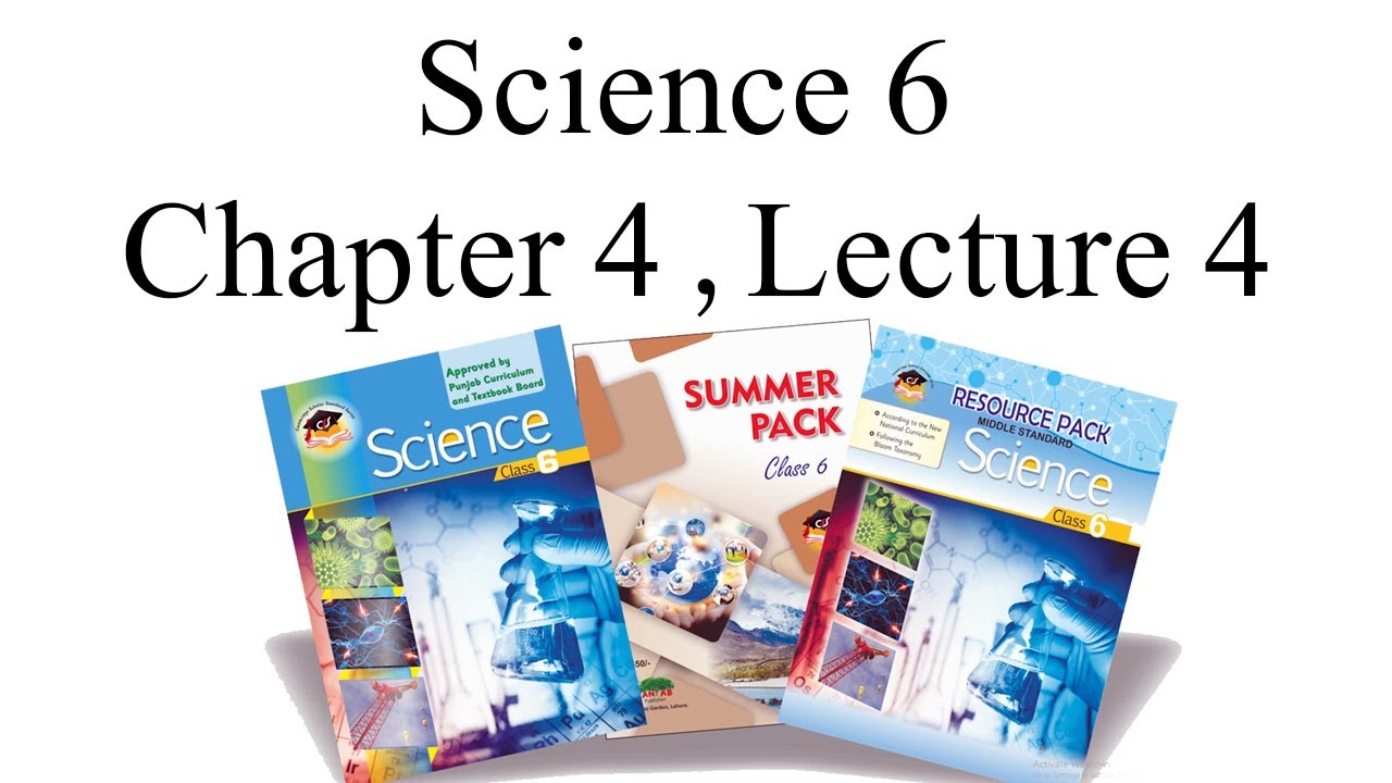 Science Class 6 Chapter 4 Lecture 4 YouTube Science Class 6 Chapter 4 Lecture 4 YouTube