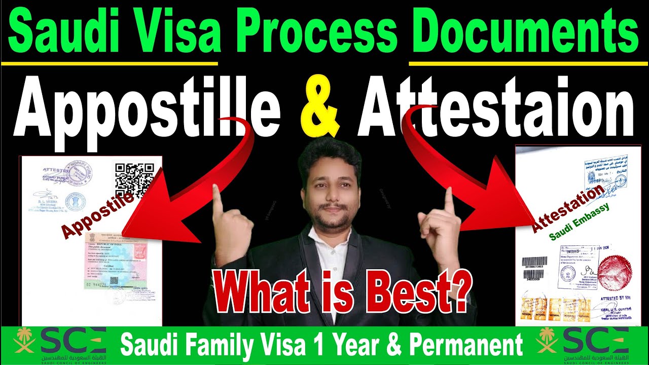 Saudi Visa Process Documents Attestation And Appostille Whats Is Best ...