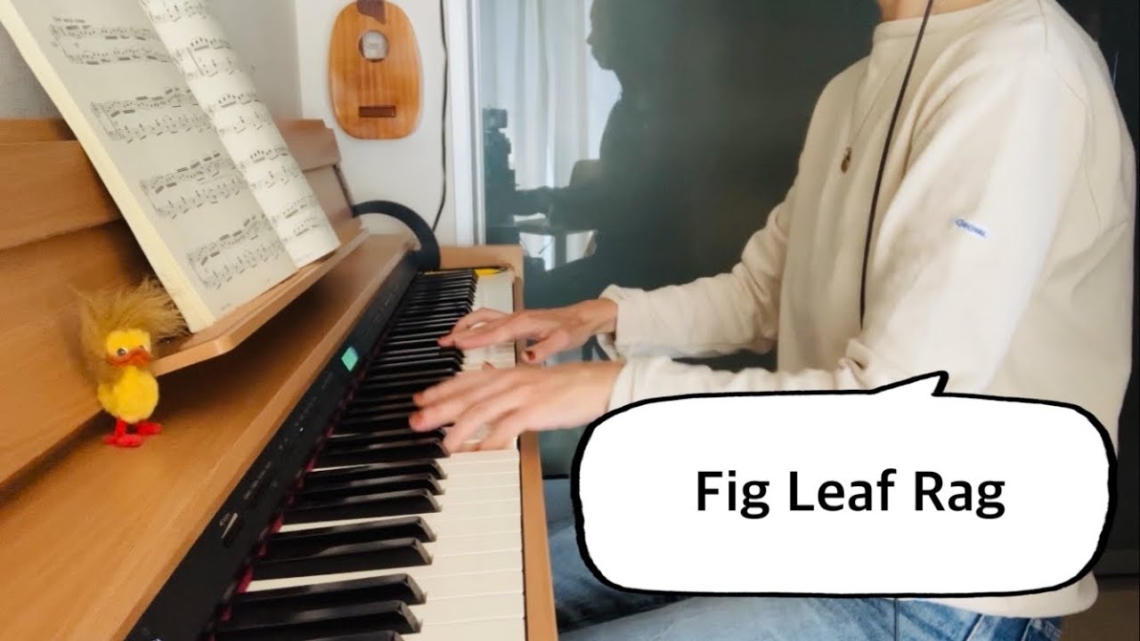 Scott Joplin "Fig Leaf Rag"ラグタイムピアノ - YouTube