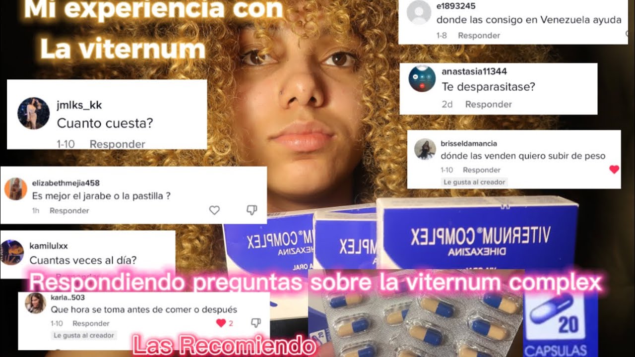 Les cuento mi experiencia con la Viternum complex y respondo sus ...
