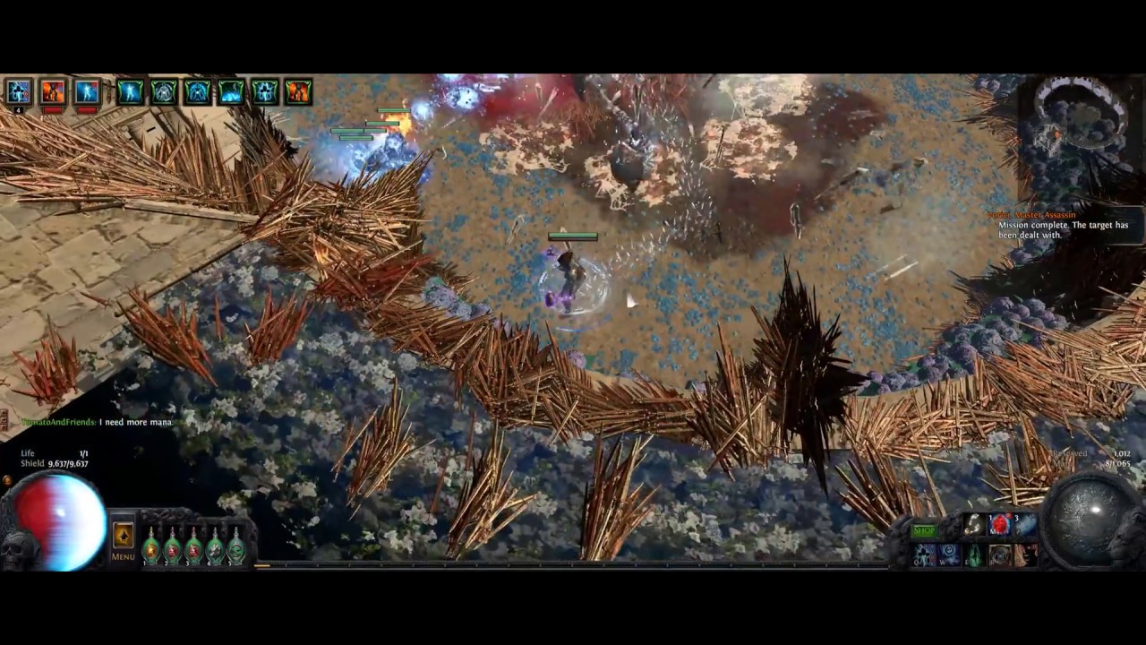 Lightning Golems T15 Daresso (POE 2.6) - YouTube