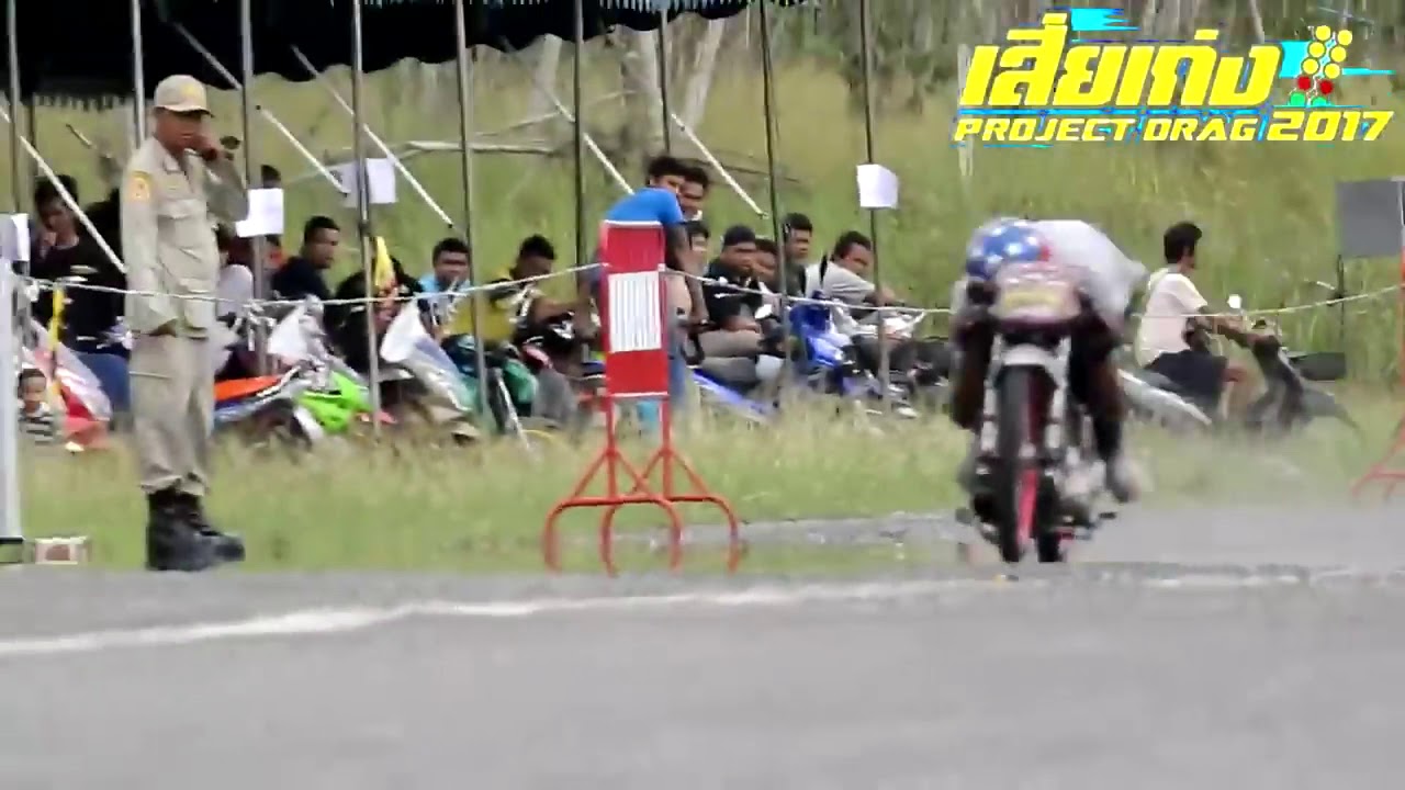 Honda PCX thailand crash di start - YouTube