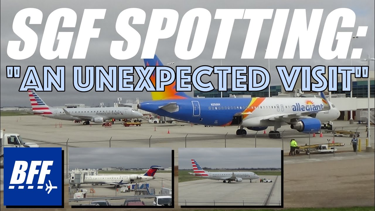 [HD] "An Unexpected Visit" | Springfield (SGF) Plane Spotting | BFF S6 ...