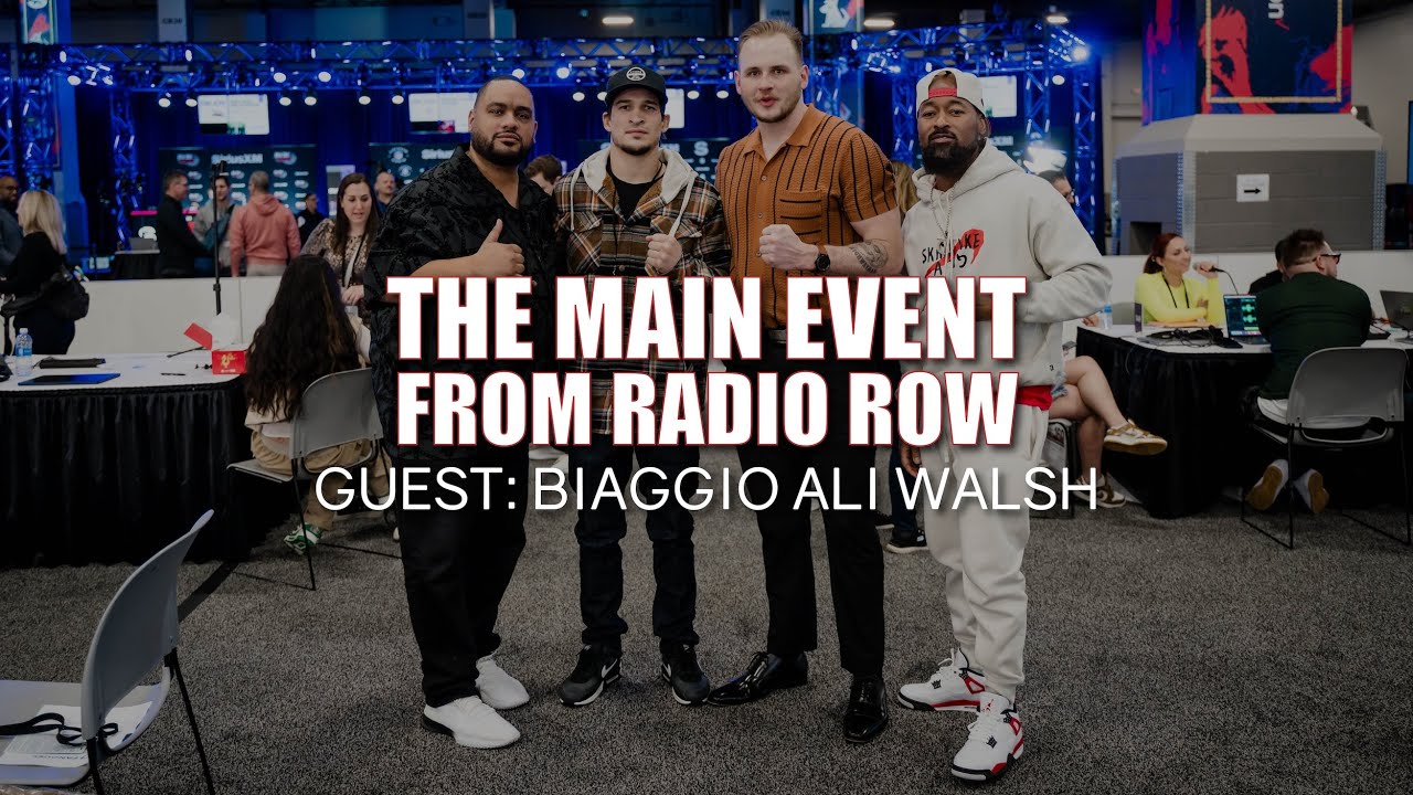 The Main Event From Radio Row - Biaggo Ali Walsh | FSMLV.com - # ...