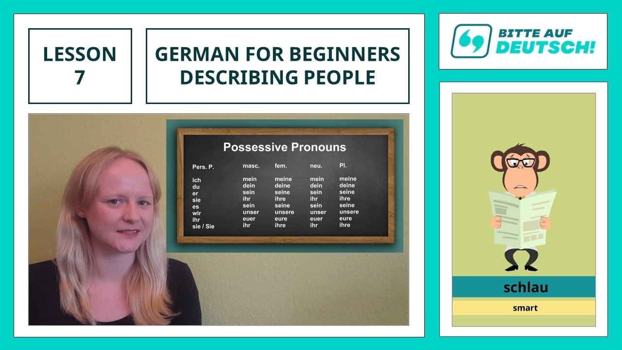 Conversational German for Beginners (A1-A2) - Lesson 7: Describing ...