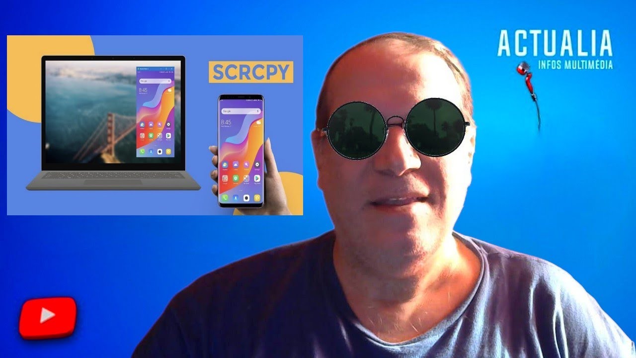 scrcpy, piloter votre téléphone sur Linux, Mac et Windows - YouTube