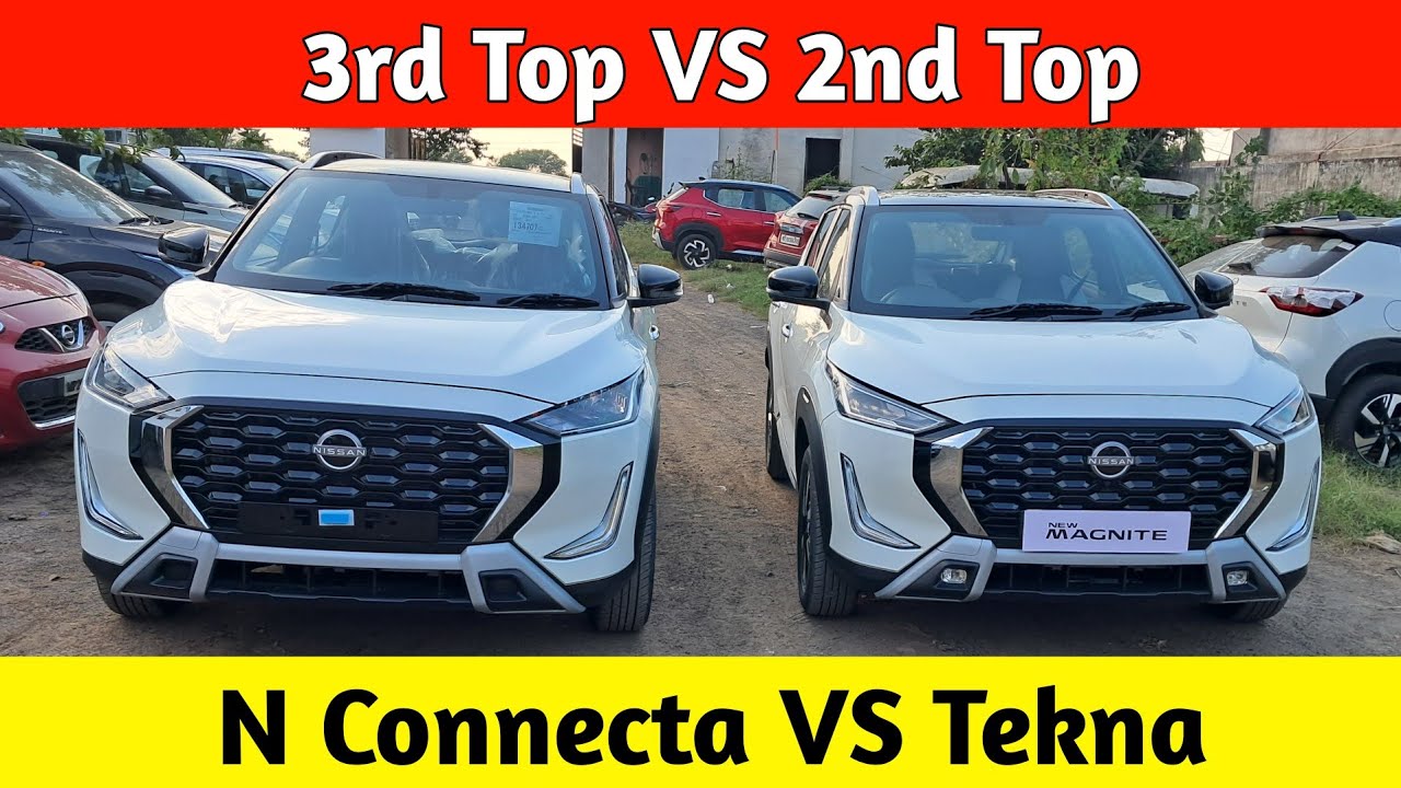 सही Variant Buy करे | 2024 Nissan Magnite N Connecta VS Tekna Variant ...