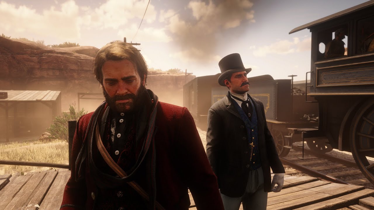 Exploring New Austin with Arthur & Trelawny (RDR2) - YouTube