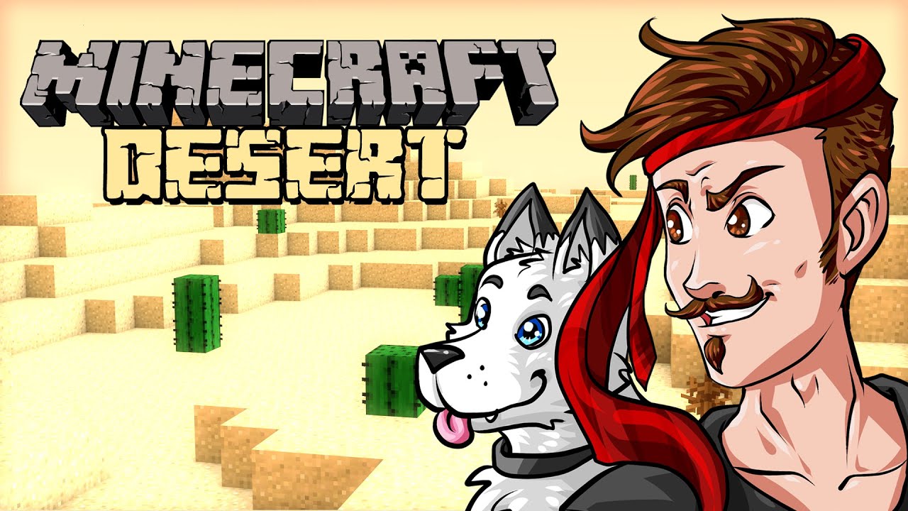 Minecraft Hardcore - INFINITE DESERT 💀💀💀 - YouTube